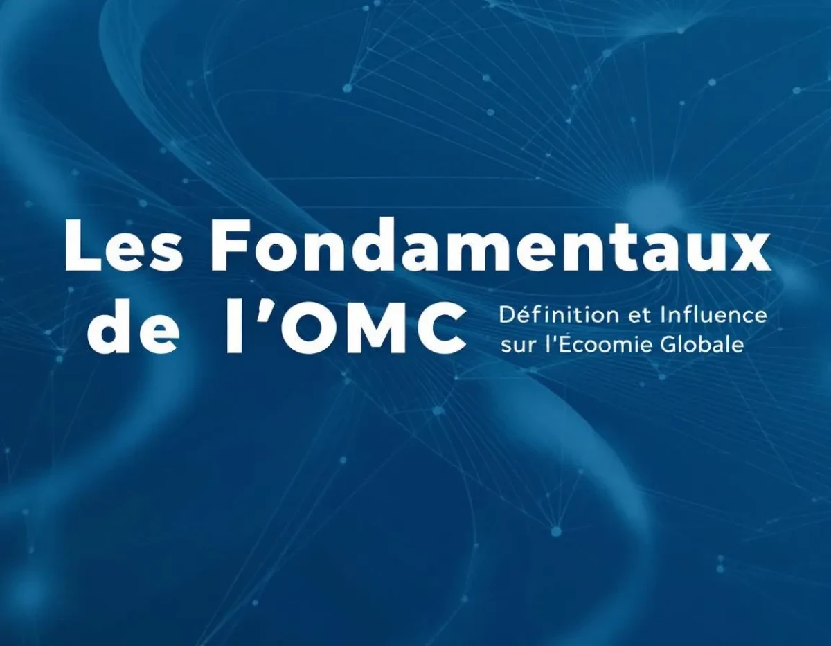 Les Fondamentaux de l'OMC: Définition et Influence sur l'Économie ...